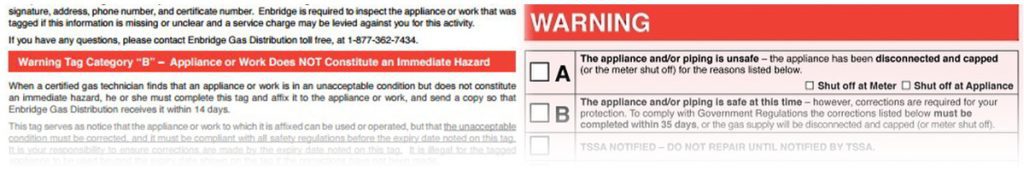 Toronto Red Tag Clearance Services | Type A & Type B